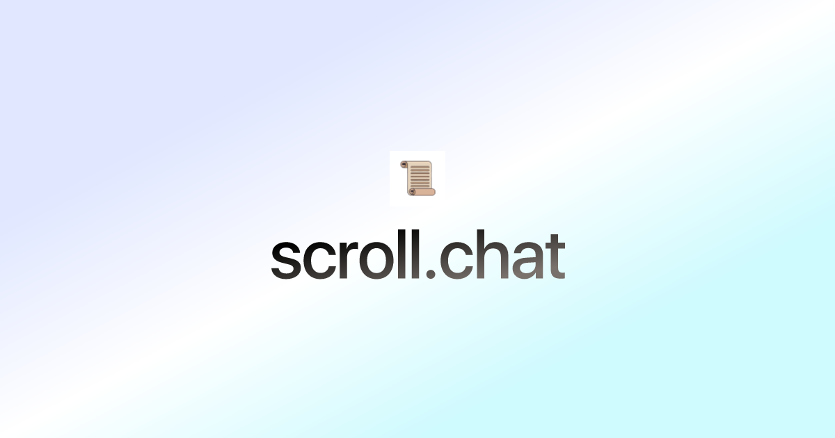 scroll.chat